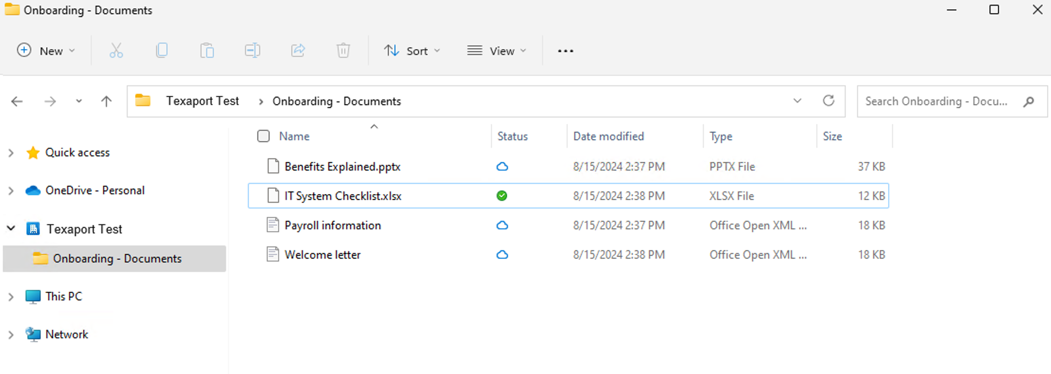 How to sync a Sharepoint site | Texaport